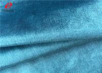 China Polyester Velboa Brush Fabric 1.65M Width 280-320GSM for Sofa Upholstery and Furniture for sale