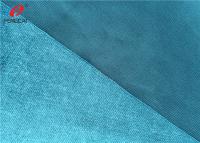 China Polyester Velboa Brush Fabric 1.65M Width 280-320GSM for Sofa Upholstery and Furniture for sale