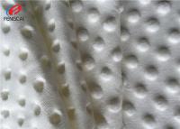 China Oeko-Tex Certified 100% Polyester Minky Dot Plush Fabric - 220 GSM, 1.5M Width for Baby Blankets & Apparel for sale