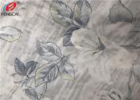 China Press Glue Polyester Sofa Velvet Upholstery Fabric , Print Knitted Fabric for sale