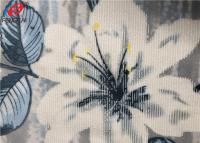 China Press Glue Polyester Sofa Velvet Upholstery Fabric , Print Knitted Fabric for sale