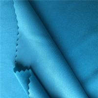 China Wicking Knitted Polyester Spandex Fabric 300GSM 4-Way Stretch 58/60