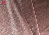 China Azo-Free Shiny Stretch Polyester Spandex Velvet Fabric 230GSM 62-64 Inch for Garment for sale