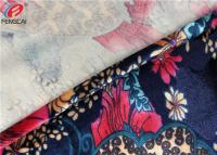 China Elastic Spandex Velvet Fabric Brushed Printed Stretch Velour Fabric Custom Size for sale