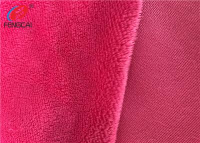 China Super Soft 100% Polyester Velboa Fabric ,  Minky Plush Fabric For Blabket for sale