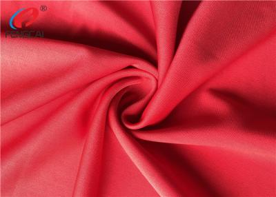 China Stretch Knitted Elastic Nylon Spandex Fabric 220GSM 63 Inch UV Resistant Swimwear Material for sale