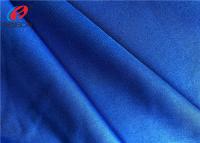 China Blue Nylon Spandex Swimwear Fabric 80 Nylon 20 Spandex 185GSM 58-60 Inch for sale