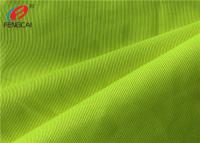 China Bright Yellow Reflective Fabric Cloth Material For Police Uniform Material for sale