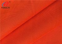 China 155cm Width 100gsm High Visibility Fluorescent Polyester Fabric for Safety Workwear EN ISO20471 Certified for sale