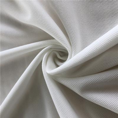 China 95% Polyester 5% Spandex Knitted Breathable Elastic Mesh Fabric 50/52 Inch for Sports Wear Lining for sale