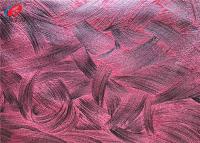 China 130gsm 150cm Waterproof Polyester Faux Leather Suede Bronzing Fabric for Sofa Upholstery and Furniture for sale