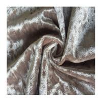 China Super Soft 4-Way Stretch Tear-Resistant Printed Spandex Velvet Fabric 75D/144F for Garments for sale