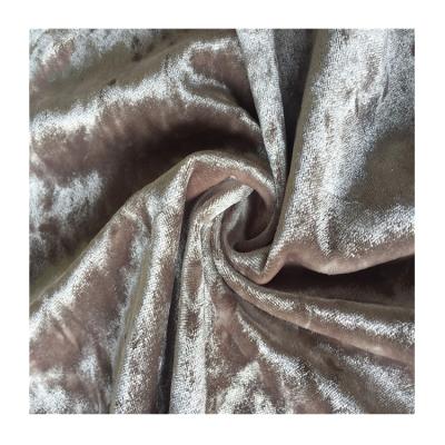 China Super Soft 4-Way Stretch Tear-Resistant Printed Spandex Velvet Fabric 75D/144F for Garments for sale