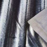 China Brush Pattern Polyester Spandex KS Velvet Fabric 180-300 GSM 160 CM Width for Garments Home Textile for sale
