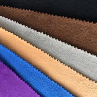 China Tear-Resistant Spandex Velvet Fabric 95% Polyester 5% Spandex 4-Way Stretch for Garments for sale