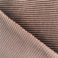 China 380gsm Super Soft Bonded Stripe Velvet Fabric 95% Polyester 5% Spandex 150cm Width for sale