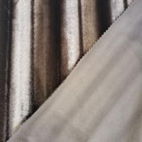 China 92% Polyester 8% Spandex Korean Spandex Velvet Fabric for sale