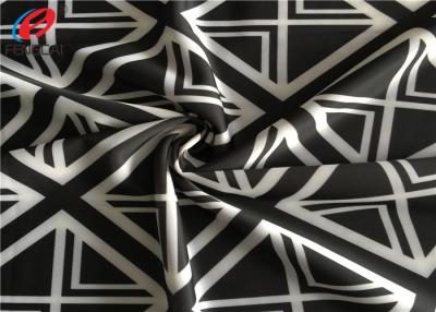 China Printed Dry Fit UPF 50 Four Way Stretch Polyester Spandex Fabric 178cm 190gsm for Bikini for sale