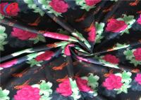 China Waterproof  Stretch Polyester Spandex Fabric , Printed Material For Bikini for sale
