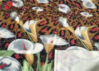 China Top Soft Thick Polyester Digital Print Spandex Swimsuit Clothing Fabric for sale