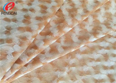 China Warp Knitting Polyester Velvet Fabric Brushed Velboa 200gsm 160cm for Sofa Mattress for sale