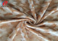 China Warp Knitting Polyester Velvet Fabric Brushed Velboa 200gsm 160cm for Sofa Mattress for sale