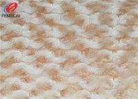 China Warp Knitting Polyester Velvet Fabric Brushed Velboa 200gsm 160cm for Sofa Mattress for sale