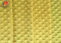 China Super Soft 100% Polyester Baby Blanket Minky Dot Minky Plush Fabric for sale