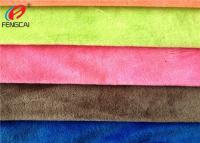 China Warp Knitted Minky Plush Fabric 100% Polyester Crystal Velboa 210gsm 160cm for Toys for sale