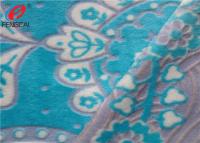 China Custom Printed Embossed Minky Plush Fabric 150-180cm Width 180-250gsm Baby Eco Friendly for sale