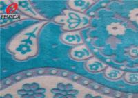 China Custom Printed Embossed Minky Plush Fabric 150-180cm Width 180-250gsm Baby Eco Friendly for sale