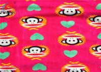 China 1.5mm Long Pile Fabric Polyester Custom Printed Velboa Fabric For Baby for sale