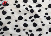 China Animal Printed Warp Knitting Polyester Velvet Fabric 220 GSM 1.75m Width for sale