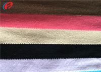 China Curly Brushed Velvet Polyester Tricot Knit Fabric 235gsm 150cm for Breastfeeding Pillow for sale