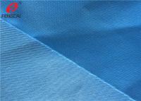 China Fluorescence Color Plain Reflective Fabric Material Anti Static Safety Vest Fabric for sale
