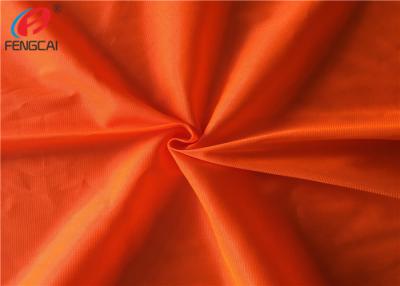China Reflective Polyester Fluorescent Fabric 170CM Width 100 g/m² for Safety Uniforms and Workwear for sale