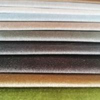 China Super Soft Fabric 95% Polyester 5% Spandex Velvet Fabric for sale