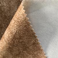China Microfiber Sofa Velvet Upholstery Fabric for sale