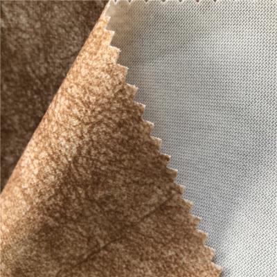 China Microfiber Sofa Velvet Upholstery Fabric for sale