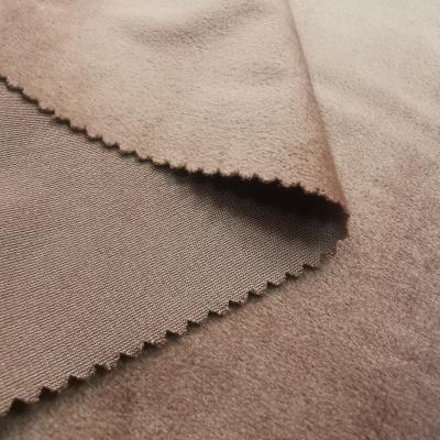 China Velboa Polyester Velvet Fabric For Garment for sale