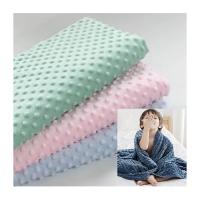 China Minky Plush Fabric Baby Microplush Blanket Material for sale