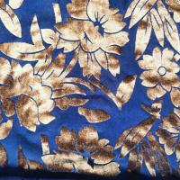 China 220GSM Warp Knitted Stretch Velour Fabric for sale