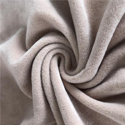 China Soft Polyester Minky Fabric For Toys Baby Fabric for sale