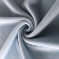 China Minky Plush Fabric 100 Polyester Brushed Knit Soft Hand Feel for sale