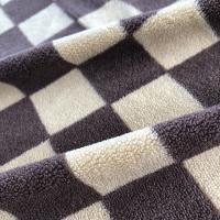 China Super Soft Plush Minky 100% Polyester Embossed Fabric for sale