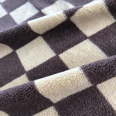 China Super Soft Plush Minky 100% Polyester Embossed Fabric for sale