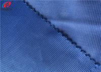China Mercerized Polyester Tricot Knit Fabric 80-100 GSM 140-180cm Width for Sportswear and Technical Textiles for sale