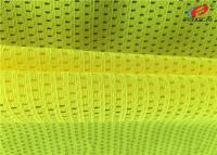 China Warp Knitted EN471 Fluorescent Material Fabric Mesh Vest Reflective Material for sale