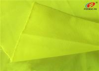 China Tricot Warp Knitting Fluorescent Fabric 95G Weight 56/60