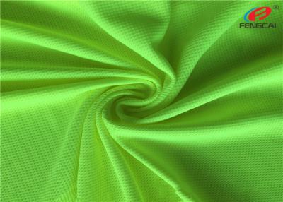 China 100% Polyester Honeycomb Bird Eye Fluorescent Mesh 120gsm Sport Coolmax Fabric 150cm for sale